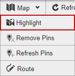 Highlight an Asset from Search Results